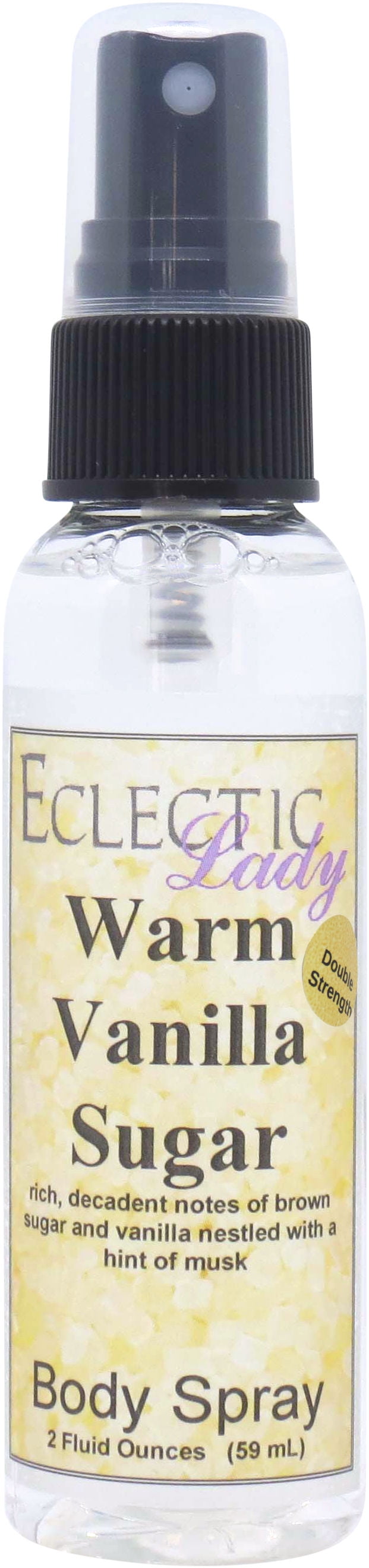 Warm Vanilla Sugar Body Spray, Eclectic Lady, Hydrating Mist, Unisex ...