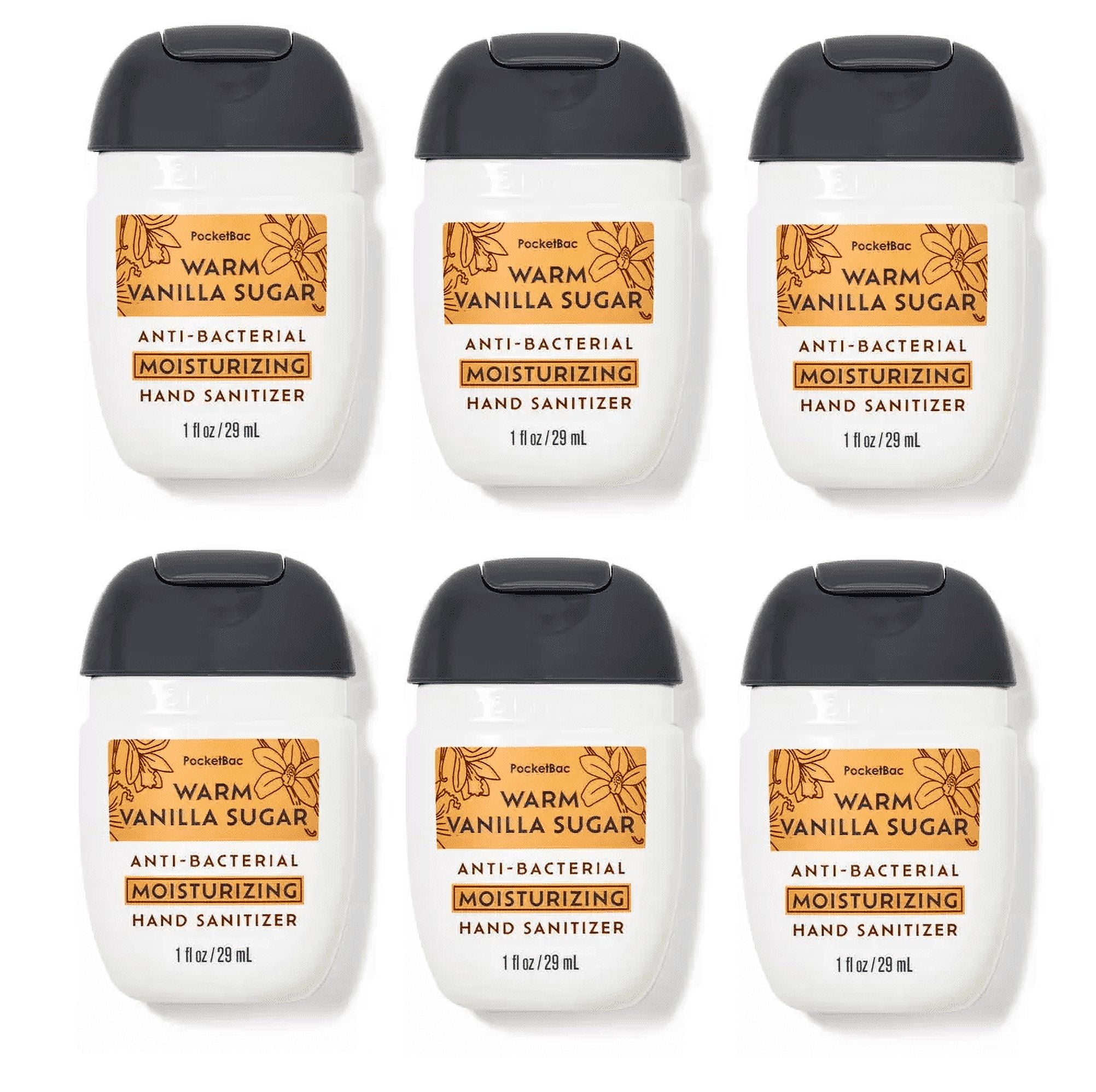 Warm Vanilla Sugar Moisturizing 6-Pack Hand Sanitizers by Bath + Body ...