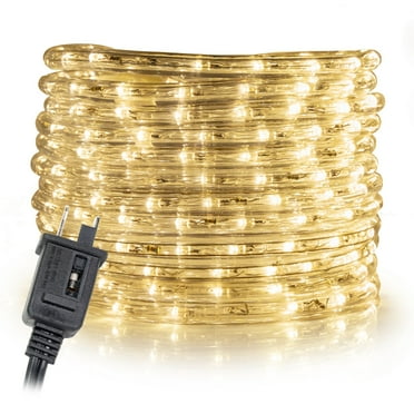 AmerTac Clear Indoor/Outdoor LED Rope Light Kit - Walmart.com