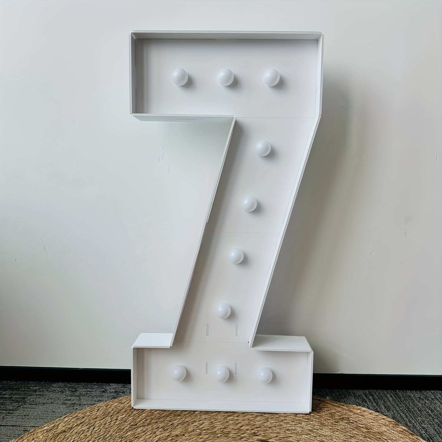 Warm White 3FT/91.5cm/36inch Party Numbers - Birthday, Anniversary ...