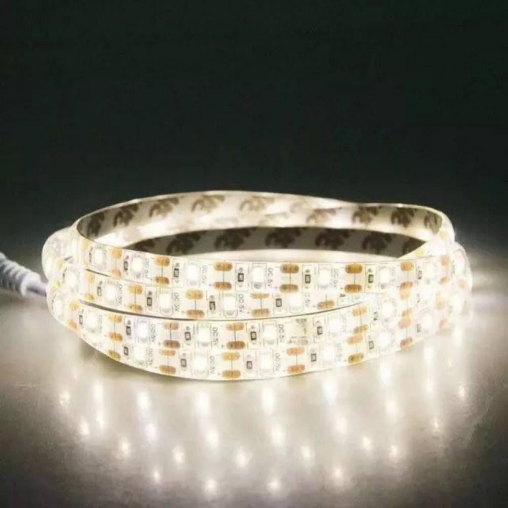 Warm White LED Strip Lights with Auto-off Timer, LED Tape Light for ...