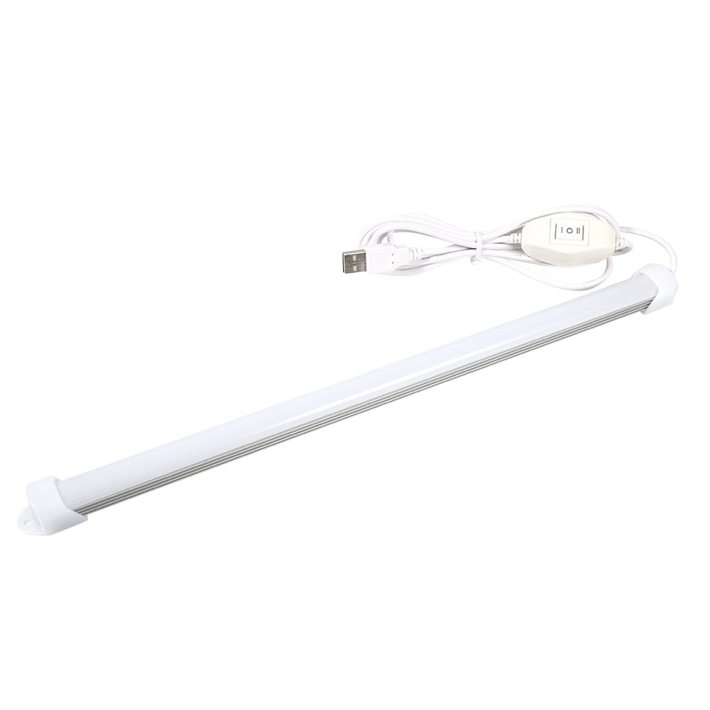 Warm White, Portable, 2-Level Dimmer, Hard Tube Bulb with Built-In ...