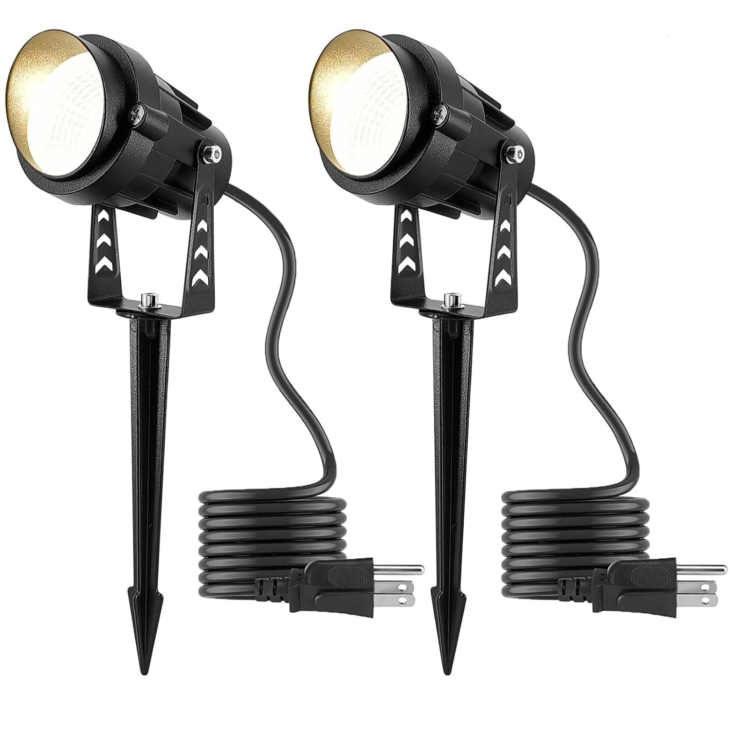 Warm White Spot Lights Outdoor, 12W 3000K Landscape Spot Lights, Ip65 ...