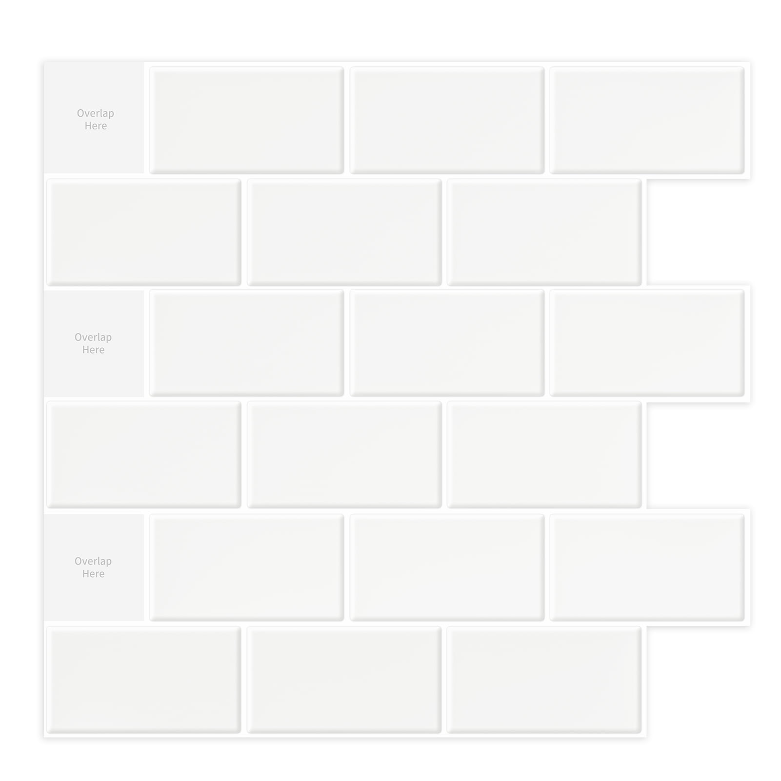 White Subway Tile Texture