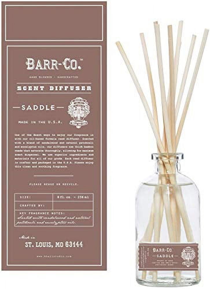 Warm & Inviting Home Fragrance: Saddle Scent Reed Diffuser Kit ...