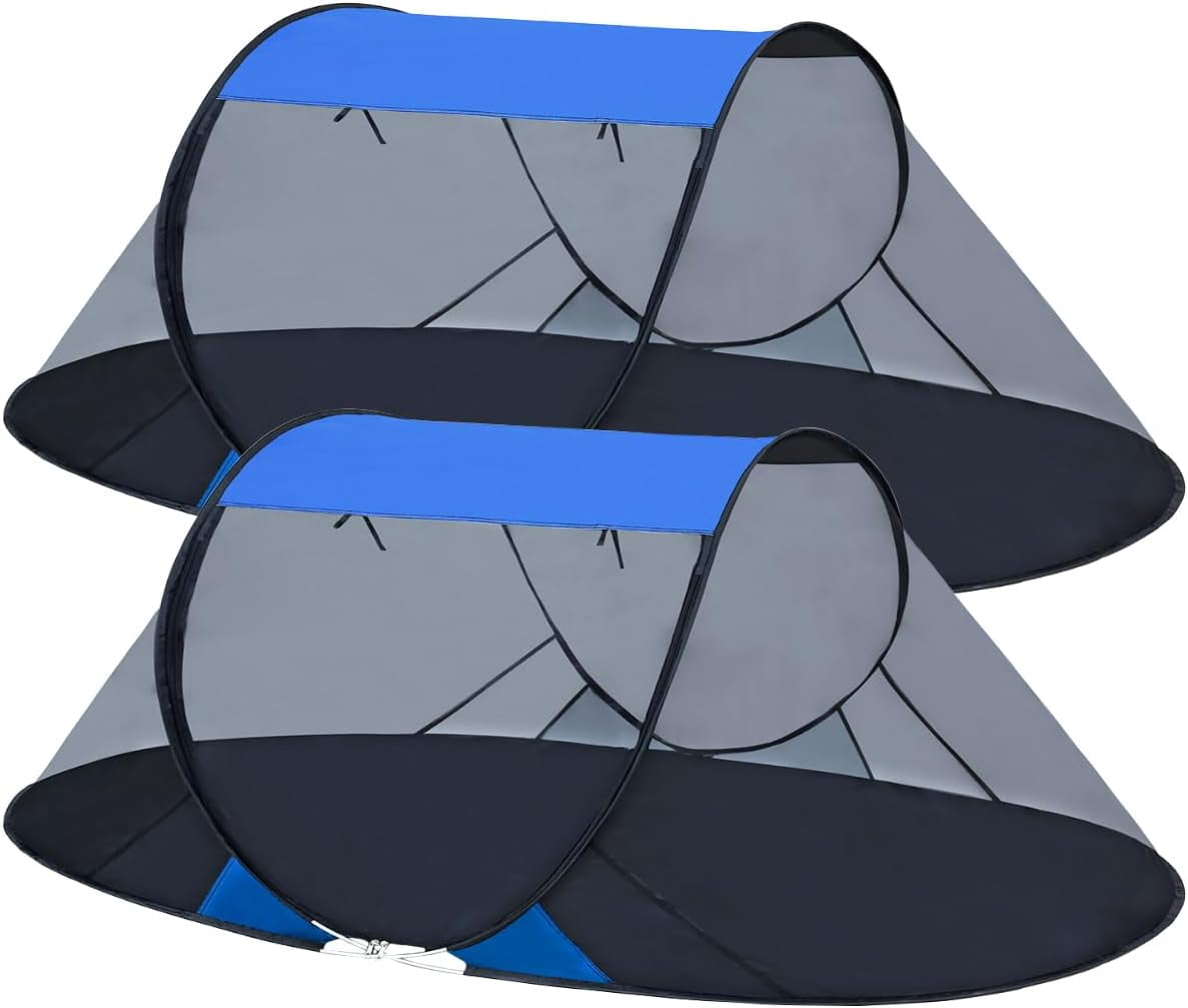 WarmH Pop Up Mosquito Tent for Camping,1 Person Camping Tent with Bug ...