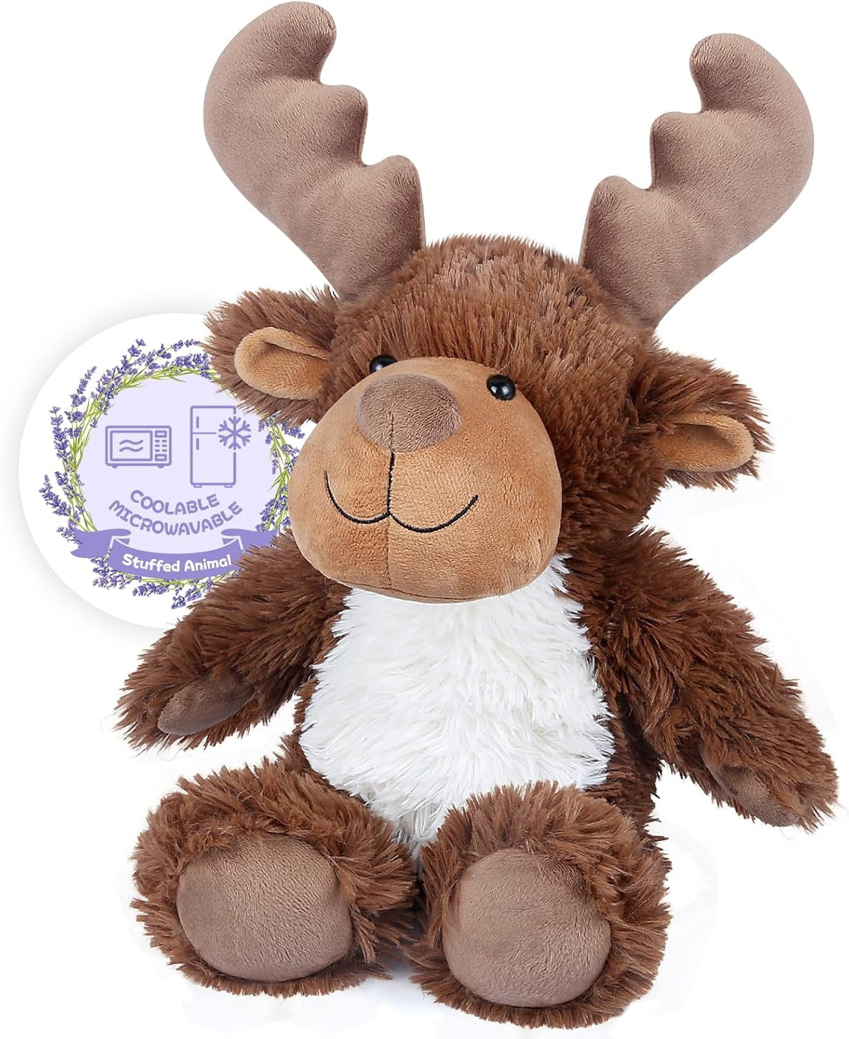 Warmable Golden Retriever Plush Toy, Microwavable Stuffed Animal ...