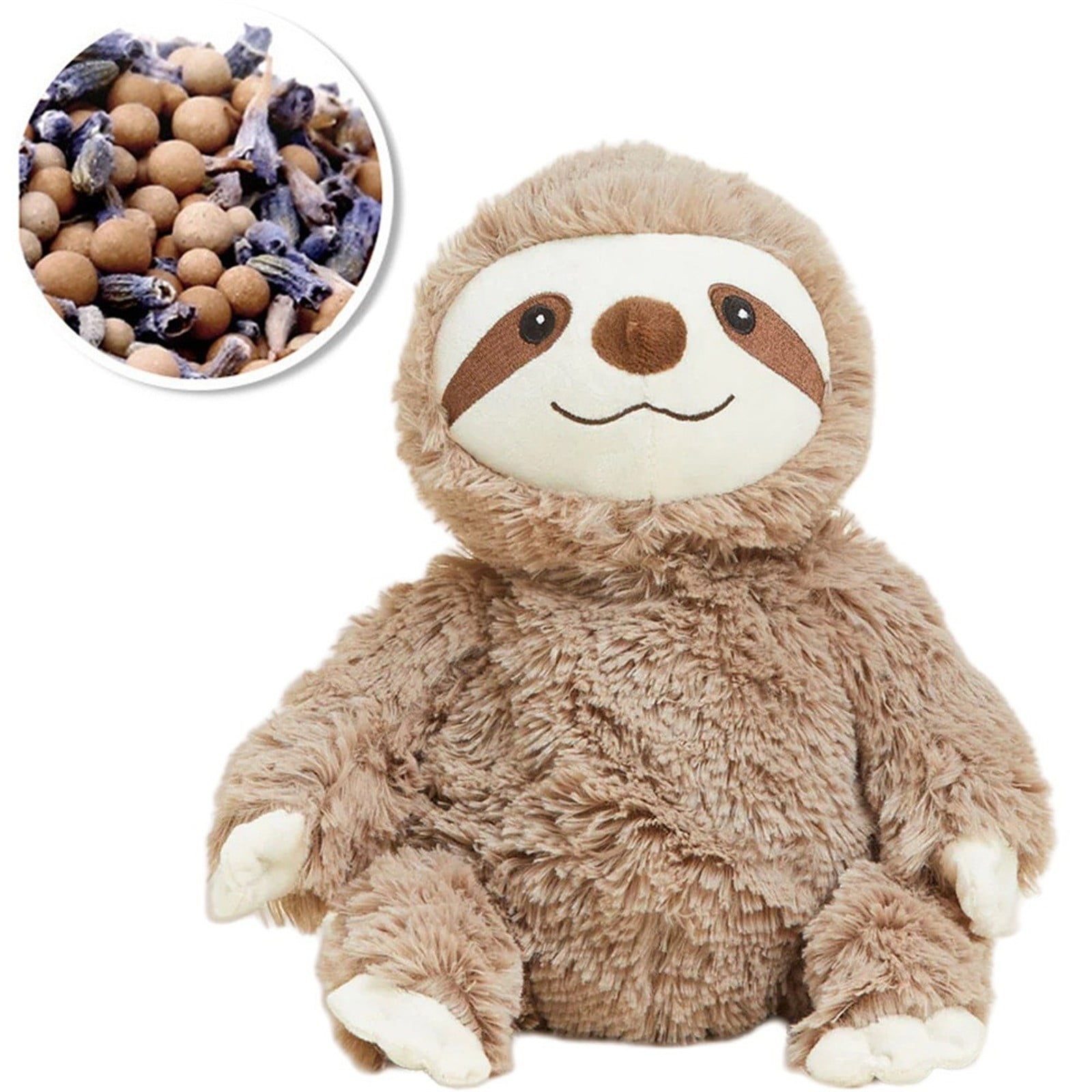 Warmable Sloth Stuffed Animals Microwavable Stuffed Animals Heating Pad ...