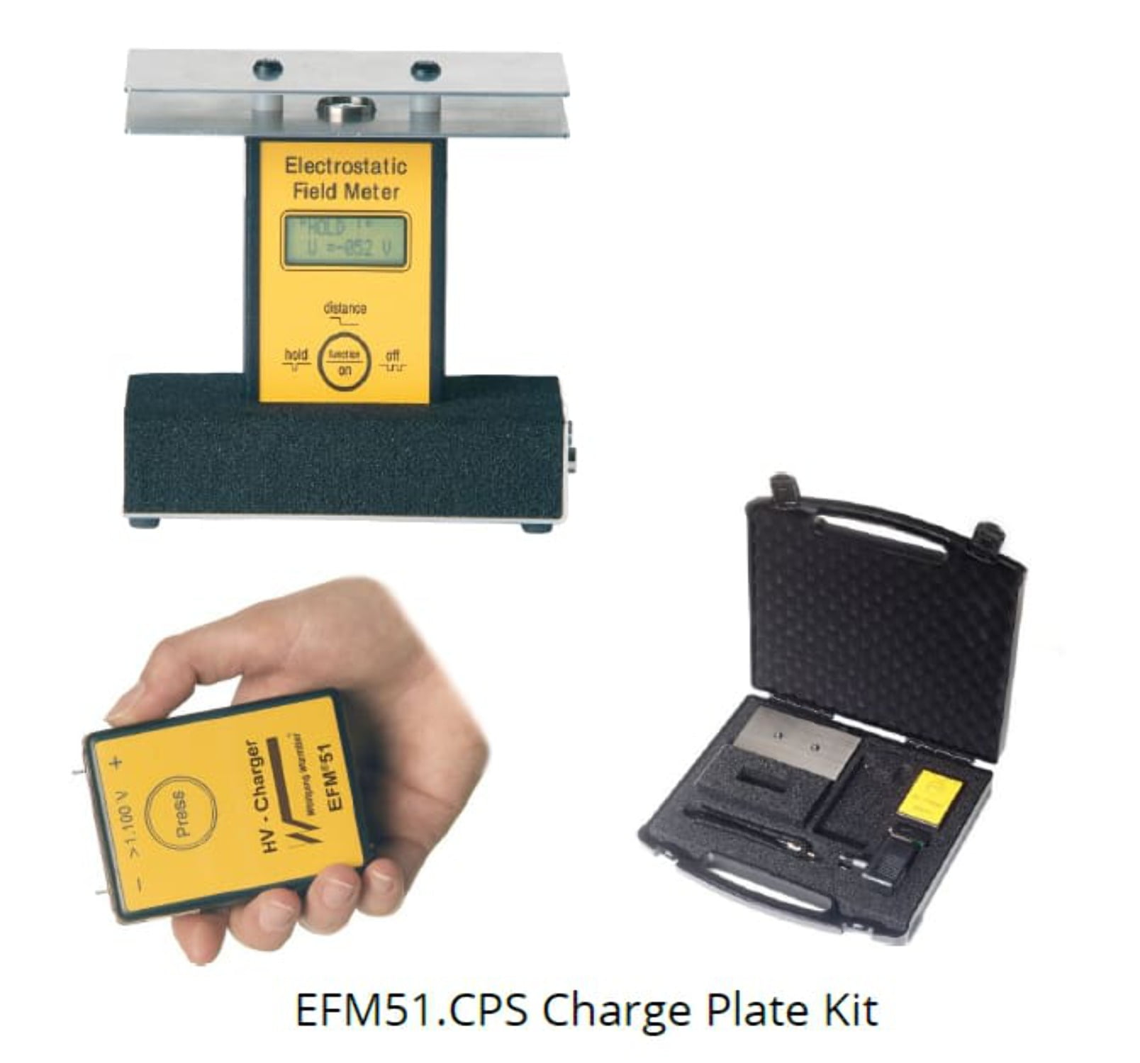 Warmbier EFM51.CPS Charge Plate System and Field Meter - Walmart.com