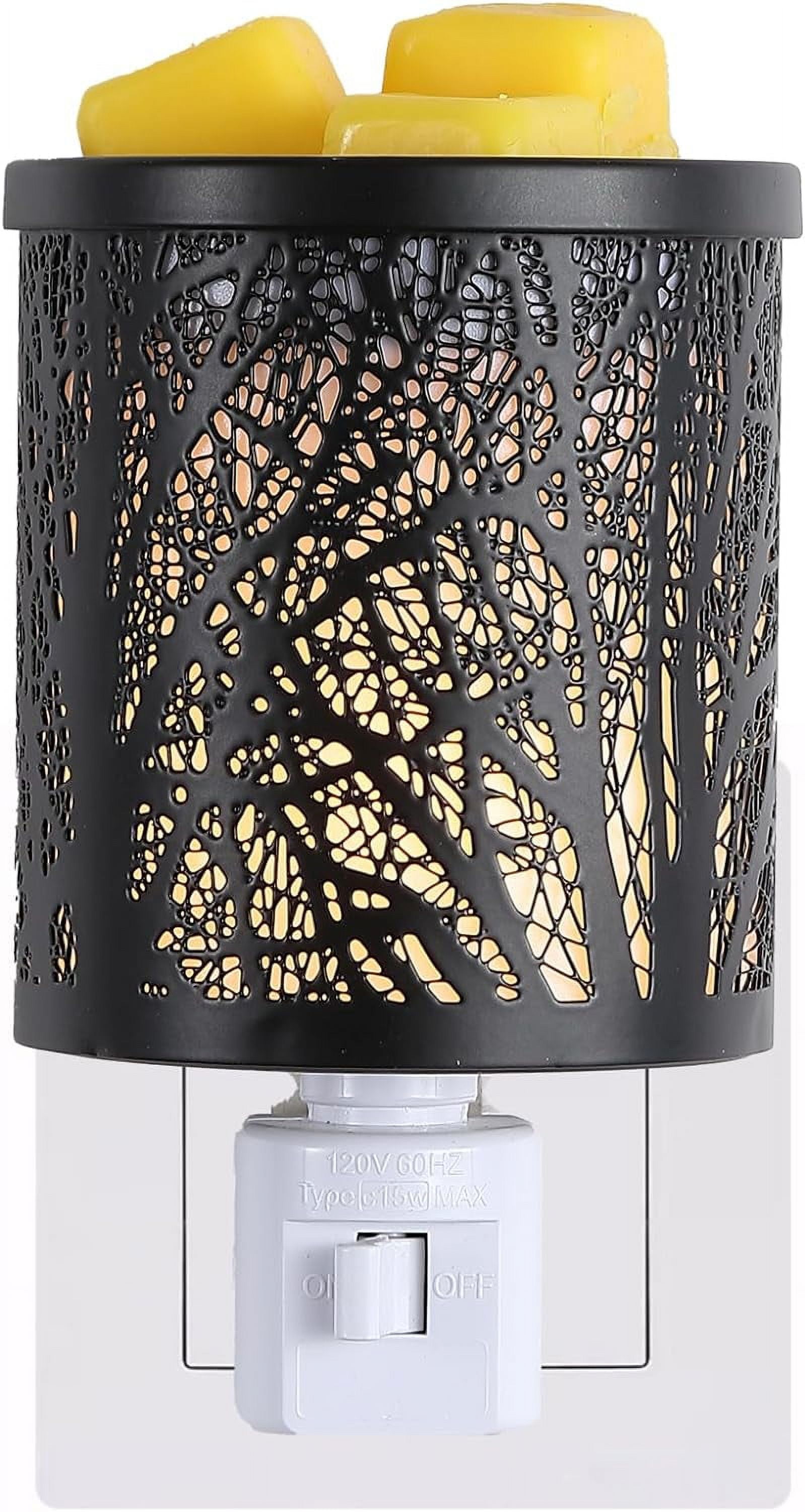 Leyoue Pluggable Wax Warmer, Fragrance Wax Melt Burner, Iron Wall ...