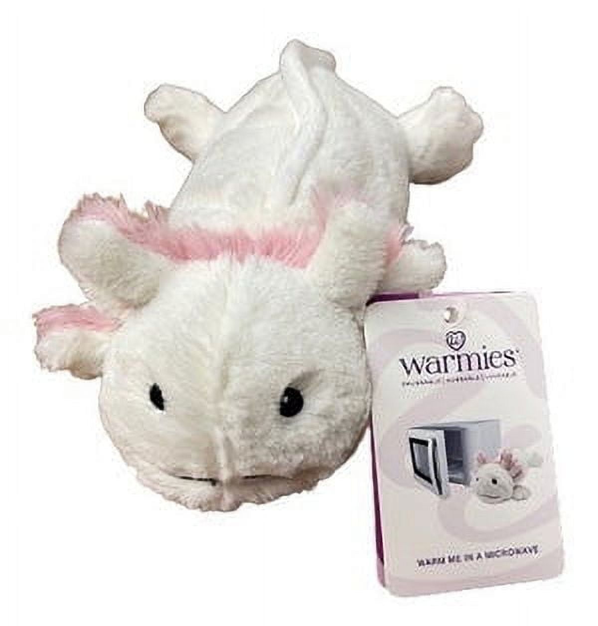 Warmies AXOLOTL JUNIOR Cozy Plush Heatable Lavender Scented Stuffed ...