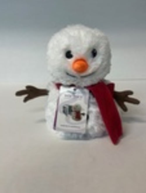 Warmies CP-SMAN-3 Snowman with Red Scarf Stuffed Animal - Walmart.com