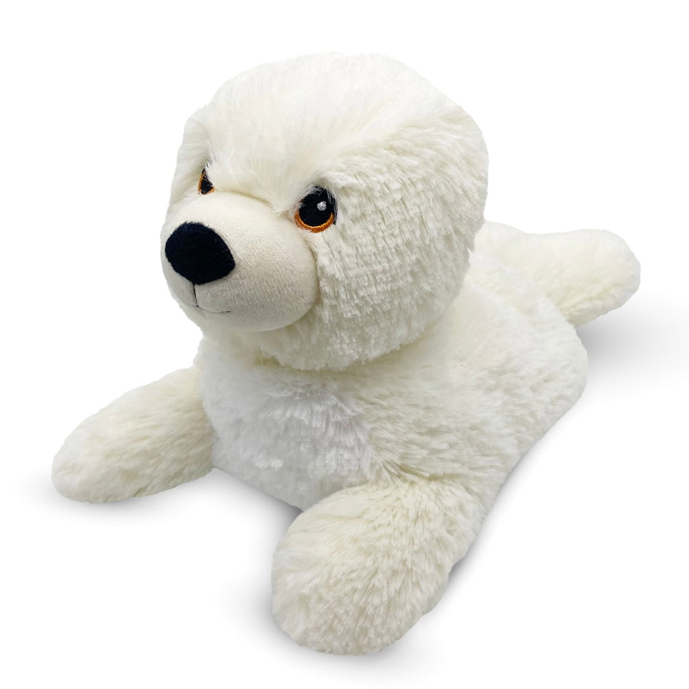 Warmies Heatable Lavender Scented Stuffed Animal 13" Plush (Baby Seal ...