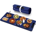 Warming Mat for Food, Food Warmer with 4 Level Adjustable Temperature ...