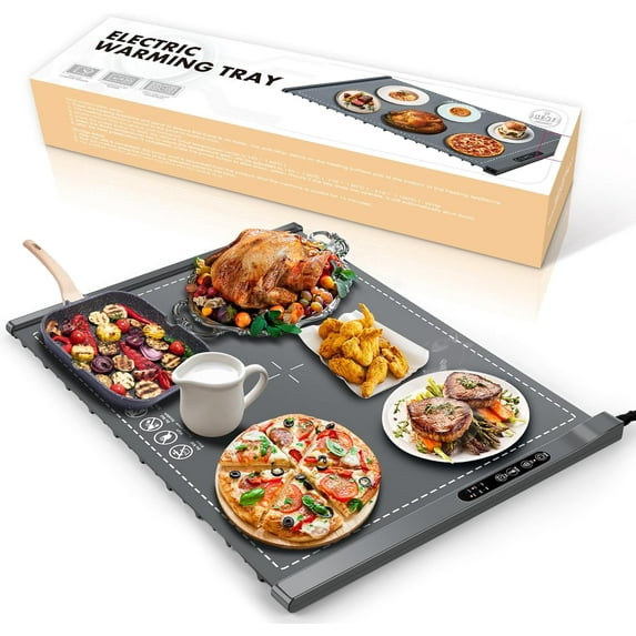 Warming Mat - Portable Party Buffet Warming Tray, Foldable Warmer ...