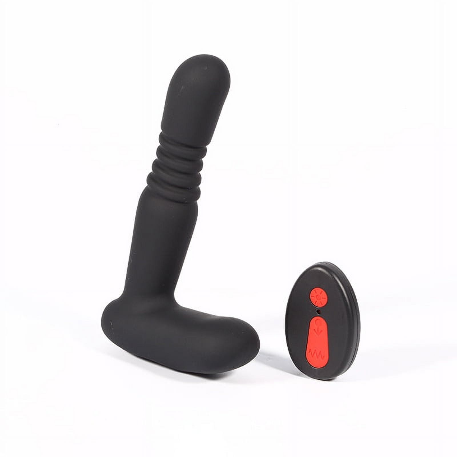 Warming Rotating Prostate Thruster Rechargeable Anal Dildo Prostate