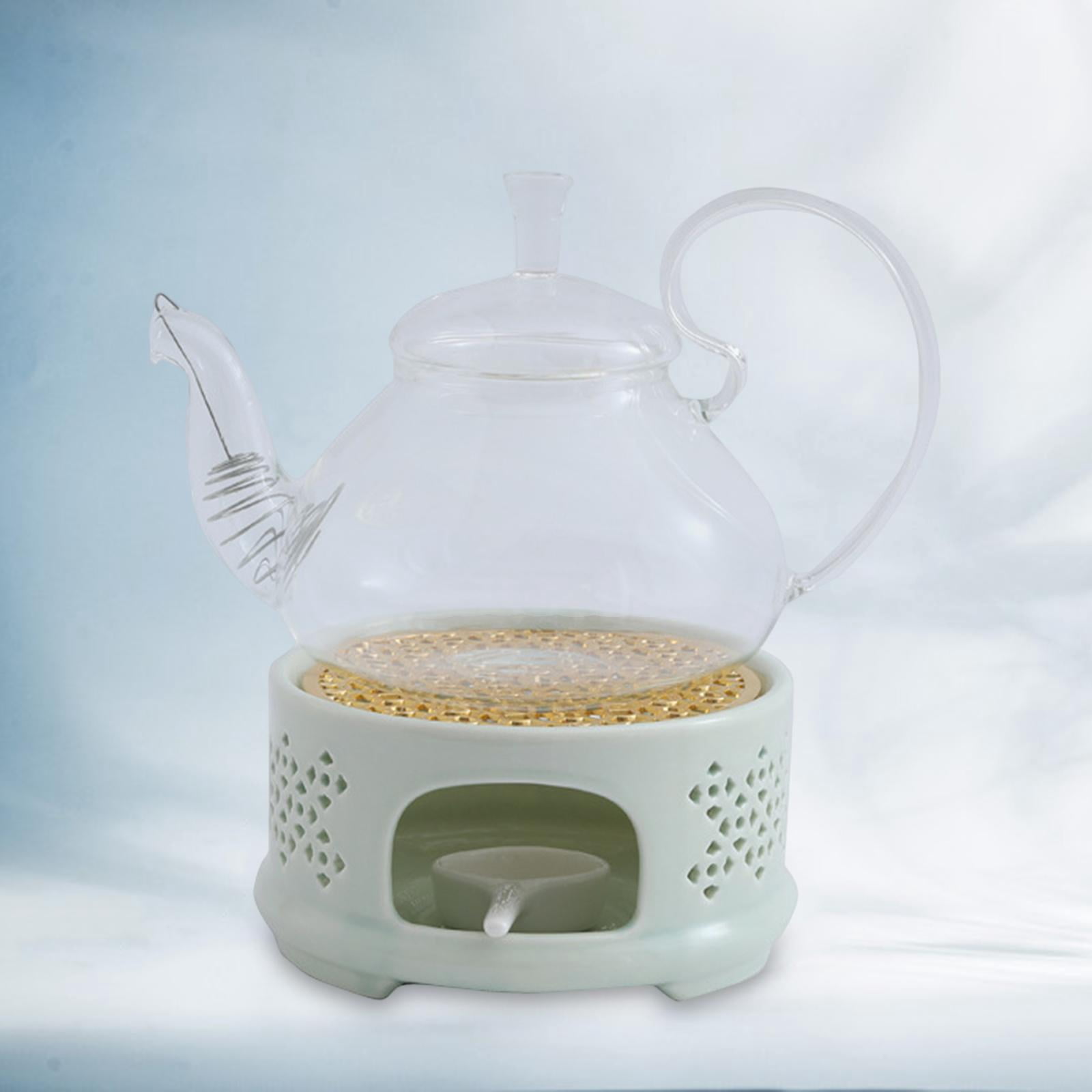 Warming Support Rack Stand with Candle Holder Heat Preservation Tea ...