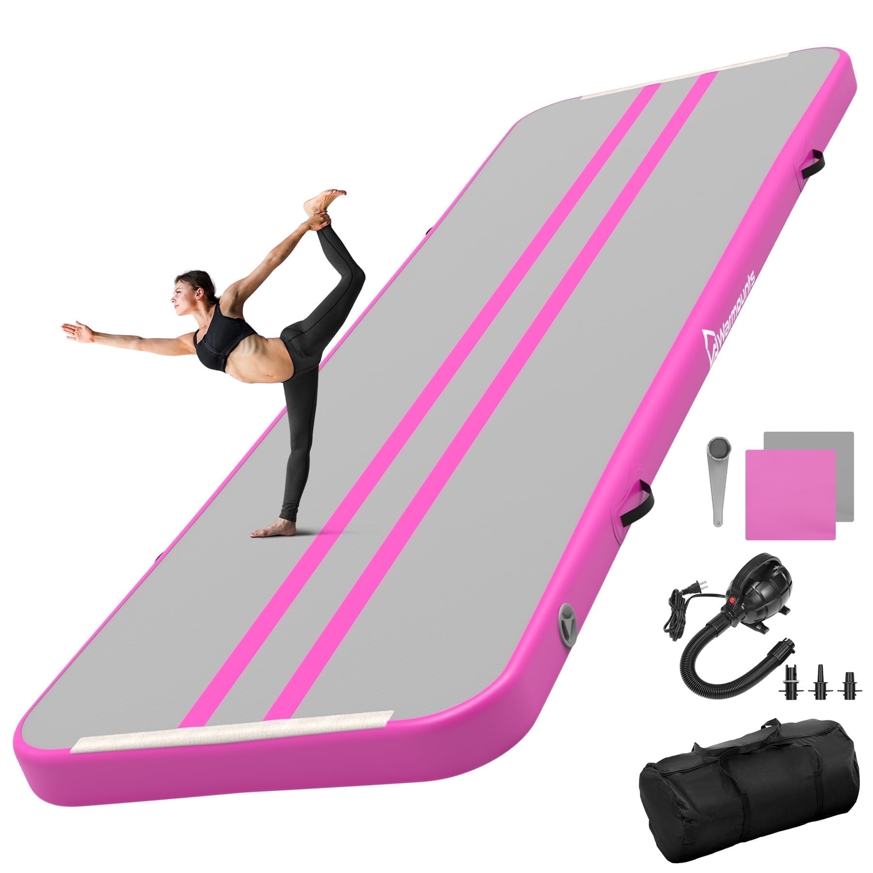 DOBESTS Inflatable Gymnastics Mat Air Track Tumbling Mats 6
