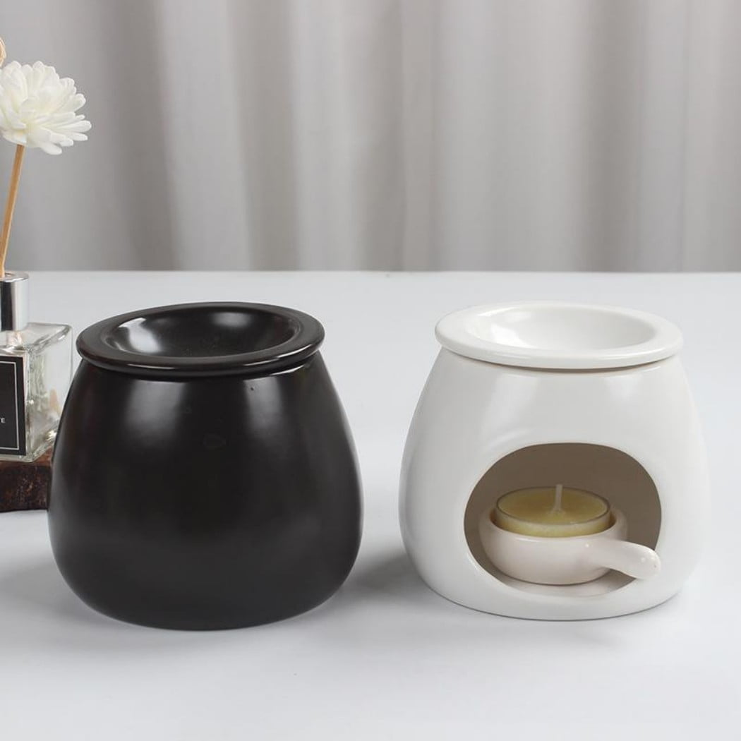 Warmself Ceramic Essential Oil Burner Tealight Candle Holder Decorative ...