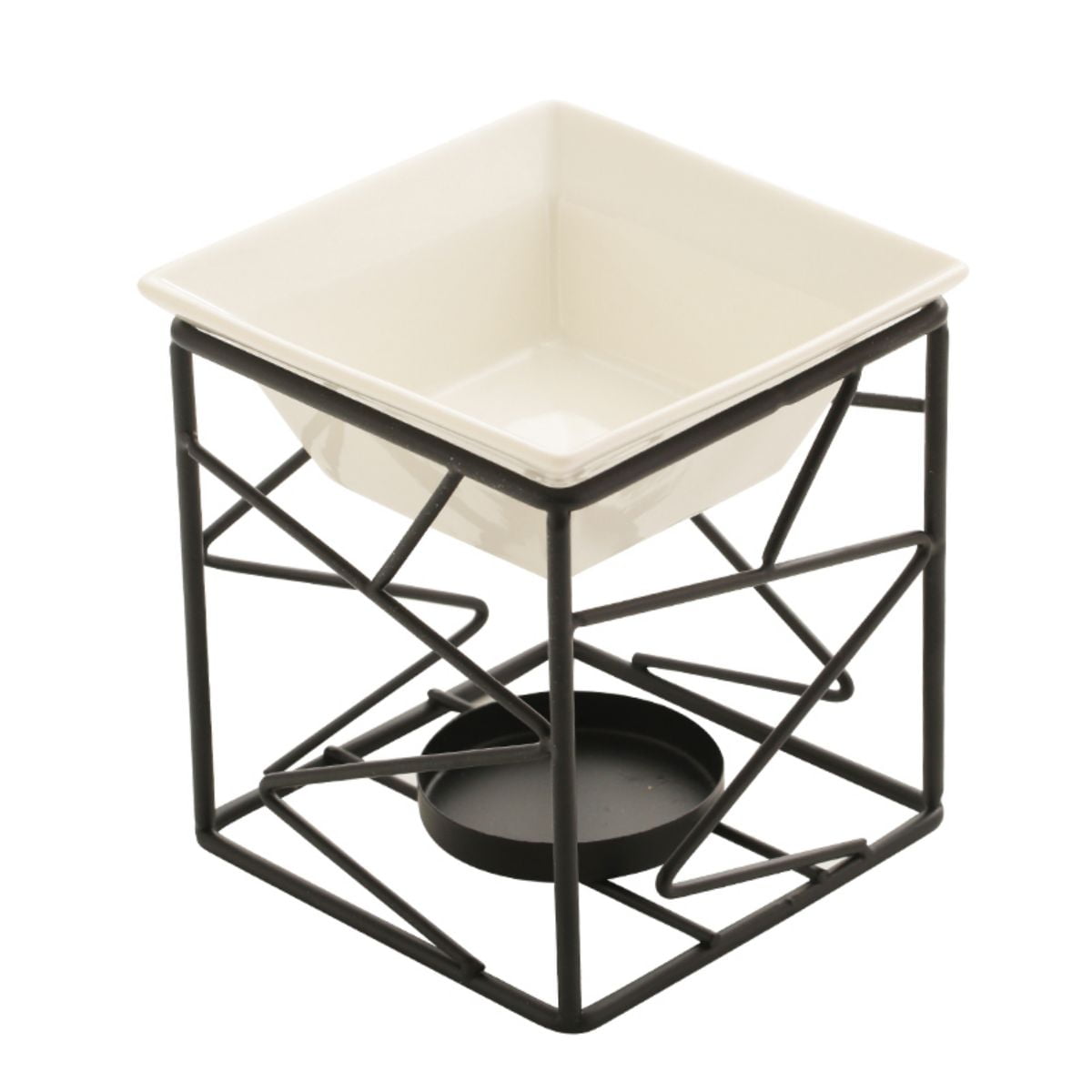 Warmself Delicate Romantic Ceramic Tealight Candle Holder Oil Burner ...