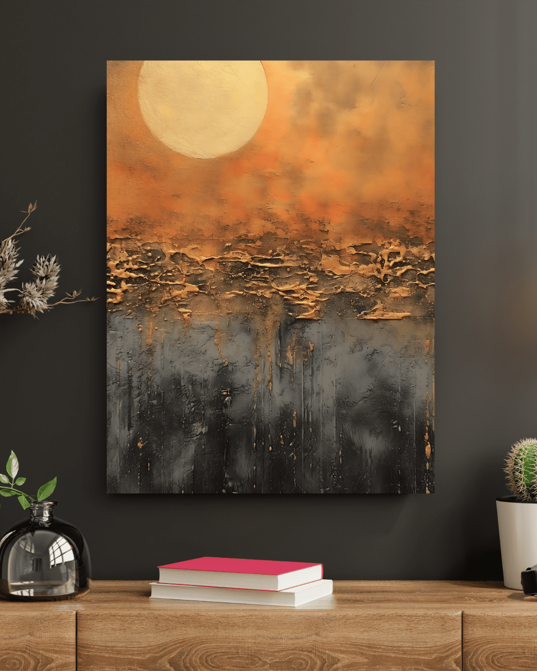 Warmth and Light - Sun Canvas Wall Art - Walmart.com