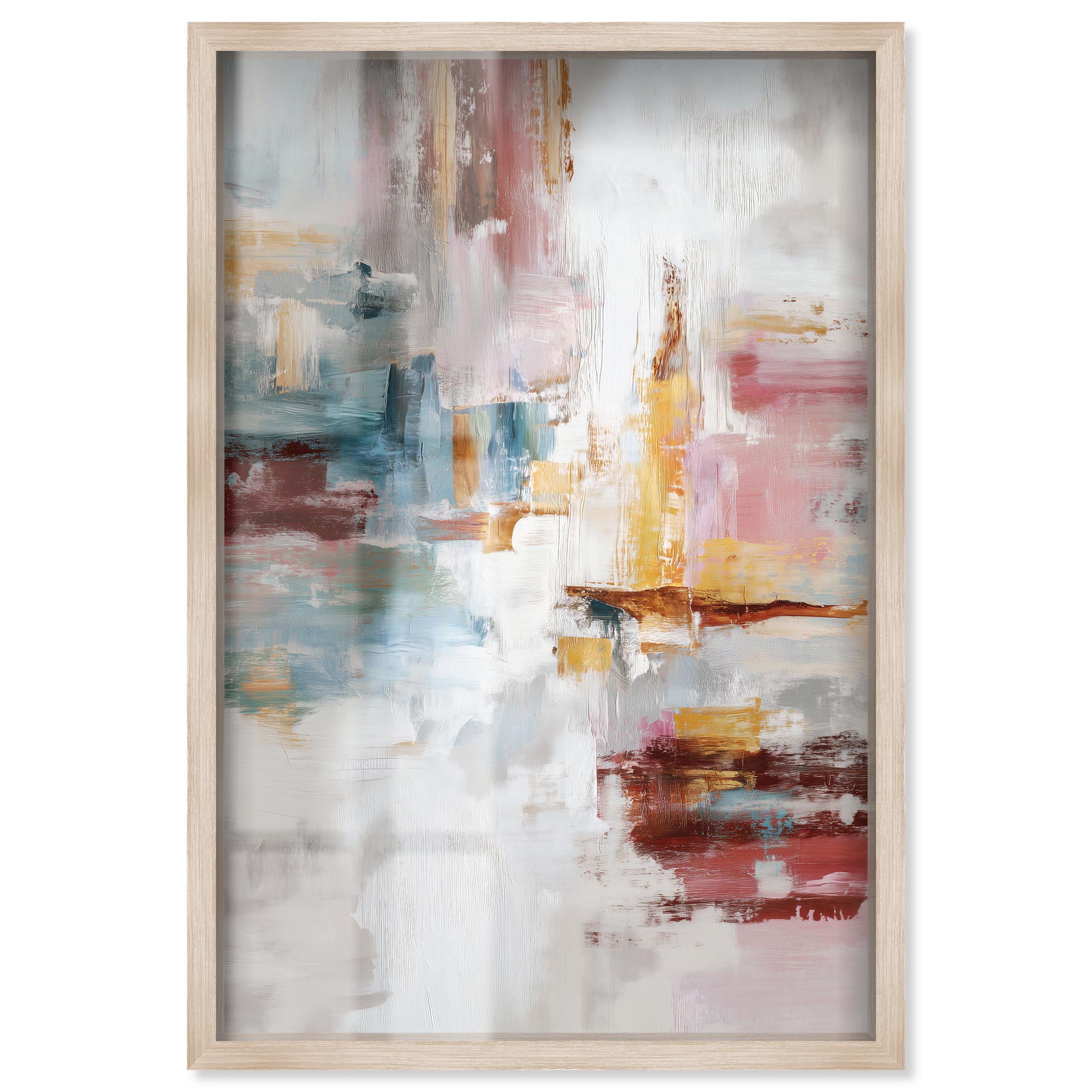 Warmth and cool I Shadowbox Print Modern Wall Decor by Art Remedy ...
