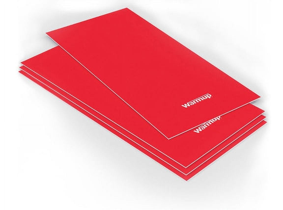 WarmUp 3-in-1 Ultralight Insulation Boards, Underfloor Heating, 48 sq ...