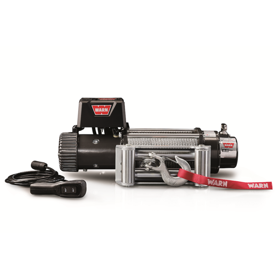 Warn 68500 9.5xp Series 12V Electric Vehicle Mounted Winch with Remote ...