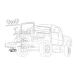 Warn 80149 Trans4mer ® Gen II Trailer Hitch Front WINCH MOUNT - Walmart.com