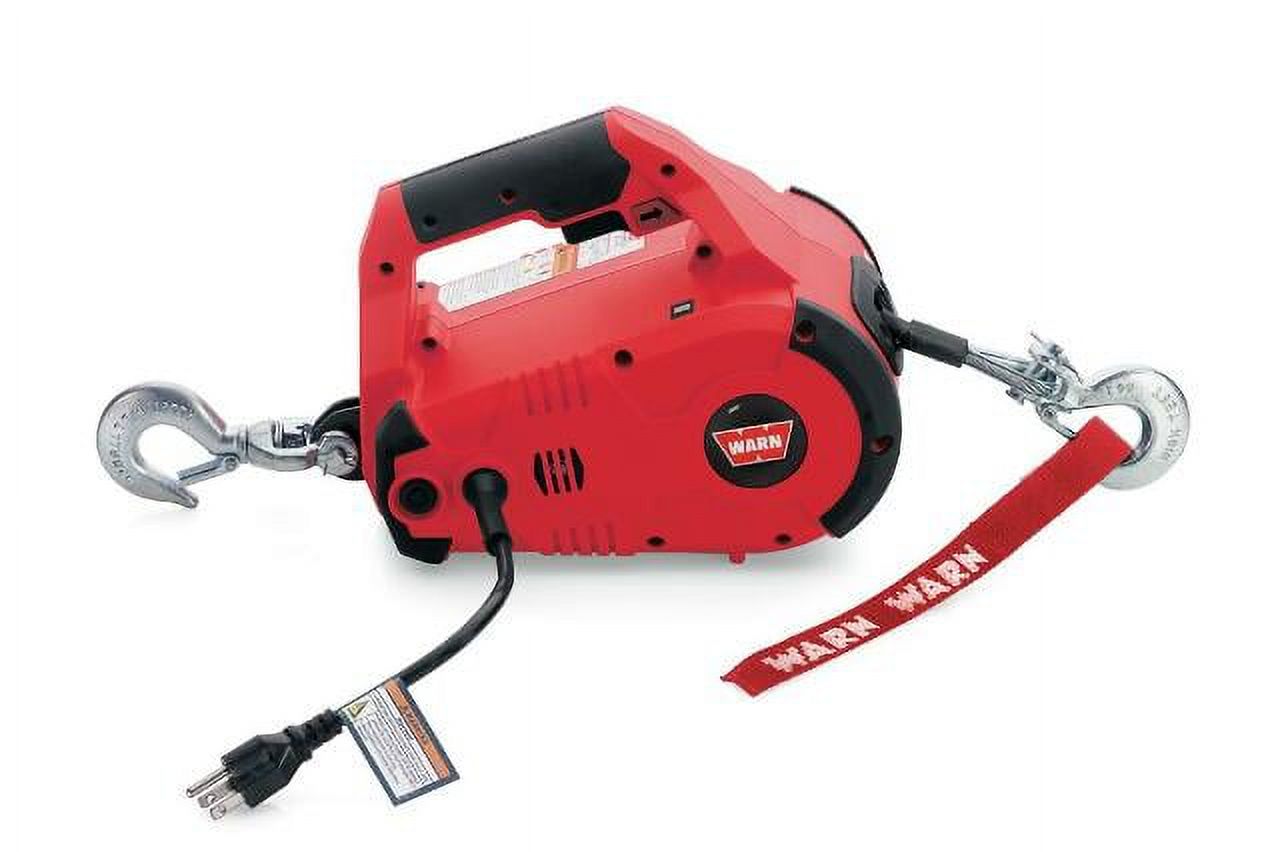 Warn 885001 Winch Lifting/Pulling Cordless 120V 1000 lb Line Pull 15 ...