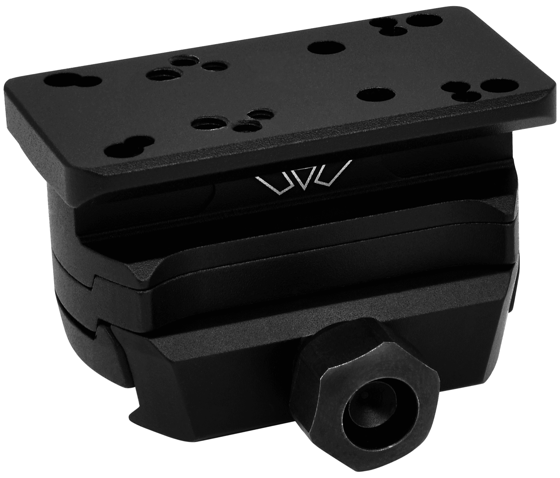 Warne 6103M Black Aluminum Riser Mount for Red Dot Reflex Sights ...