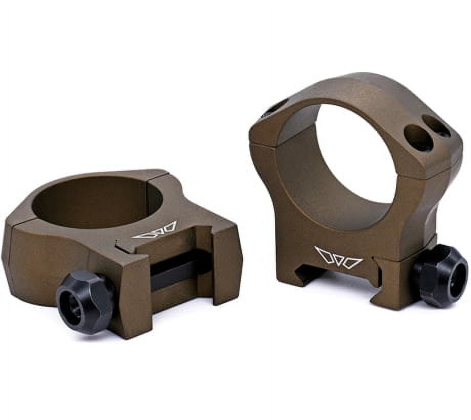 Warne Mountain Tech Scope Mount Rings, 30mm, Medium, Burnt Bronze ...