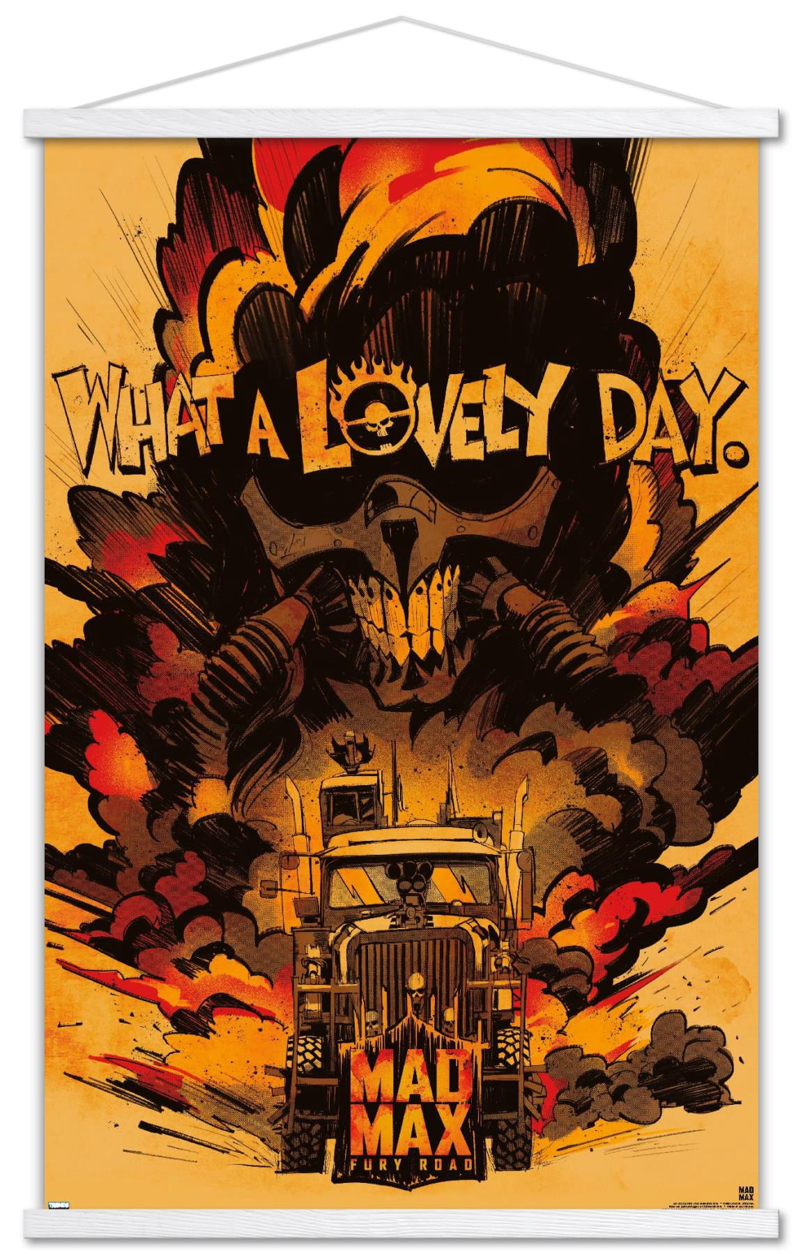 Warner 100th Anniversary: Art of 100th - Mad Max Day Wall Poster with ...
