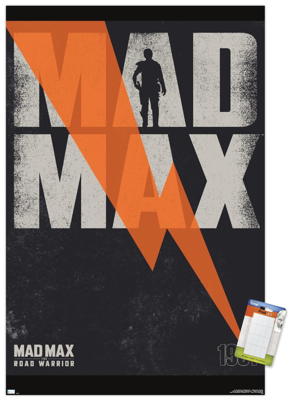 Warner 100th Anniversary: Art of 100th - Mad Max Wall Poster, 22.375" x ...