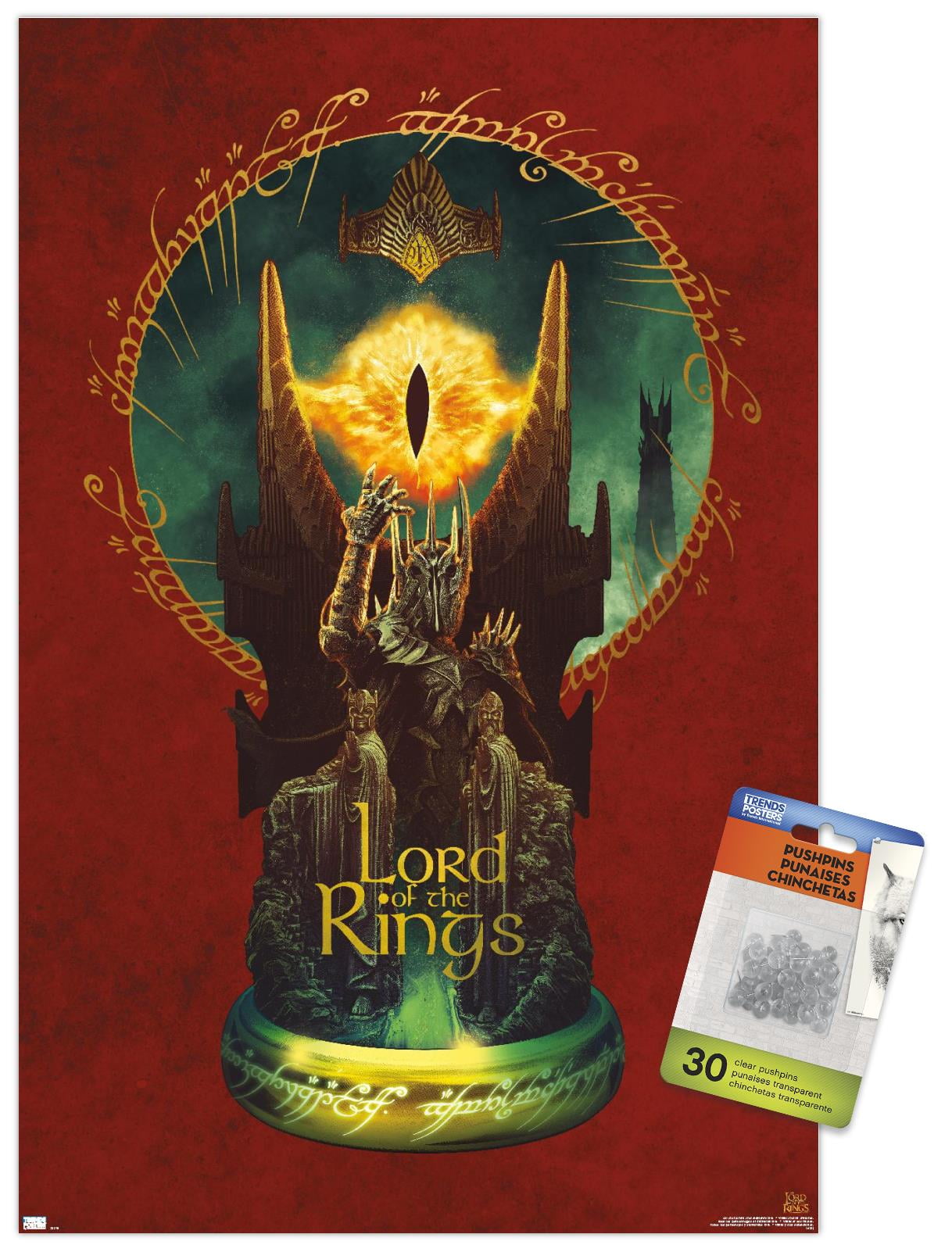 Warner 100th Anniversary: Art of 100th - The Lord of The Rings Wall ...