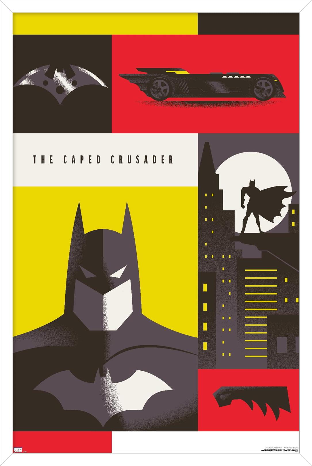 Warner 100th Anniversary - Batman Wall Poster, 22.375" x 34" Framed ...