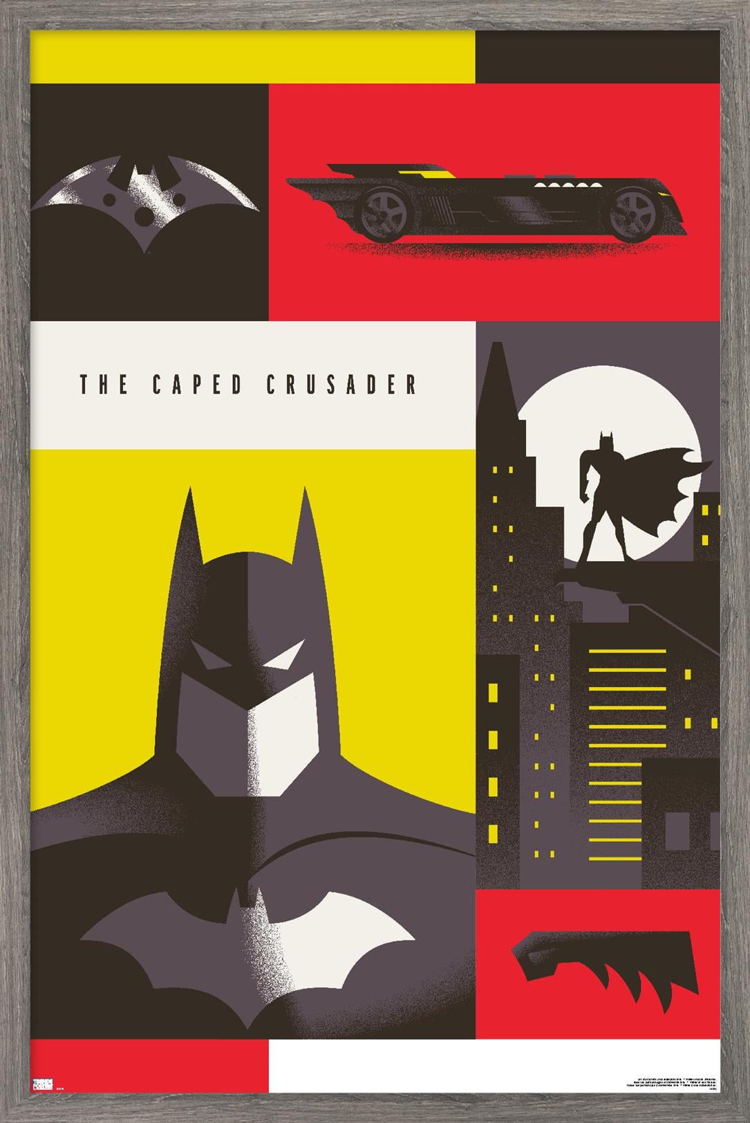 Warner 100th Anniversary - Batman Wall Poster, 22.375" x 34" Framed ...