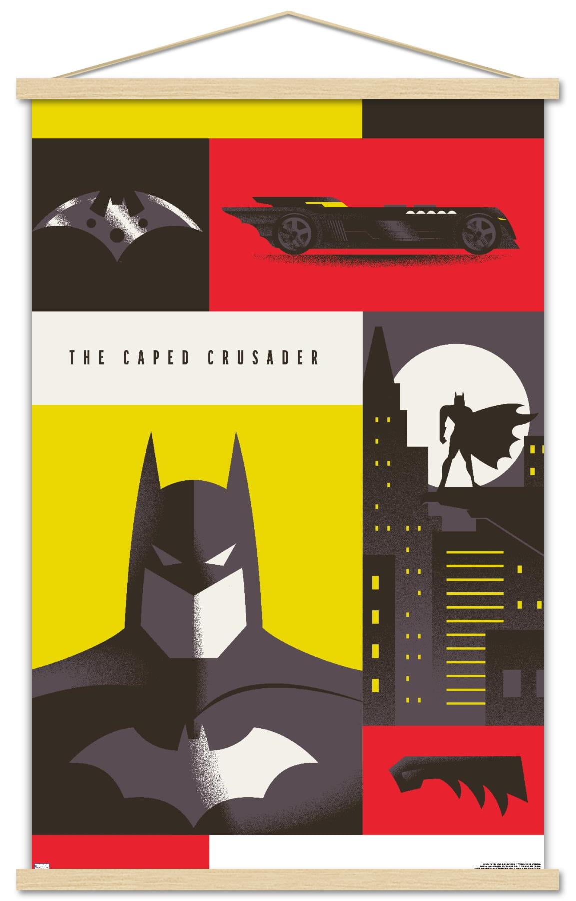 Warner 100th Anniversary - Batman Wall Poster with Magnetic Frame, 22. ...