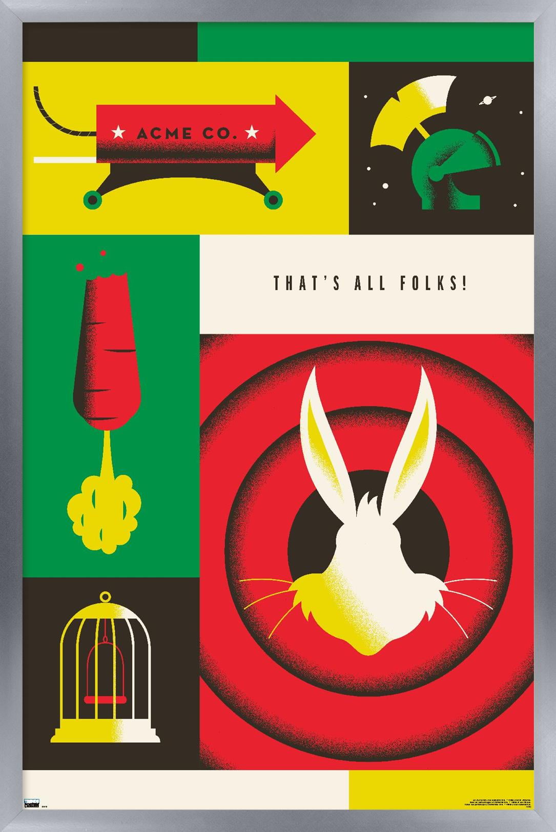 Warner 100th Anniversary - Looney Tunes Wall Poster, 22.375" x 34 ...