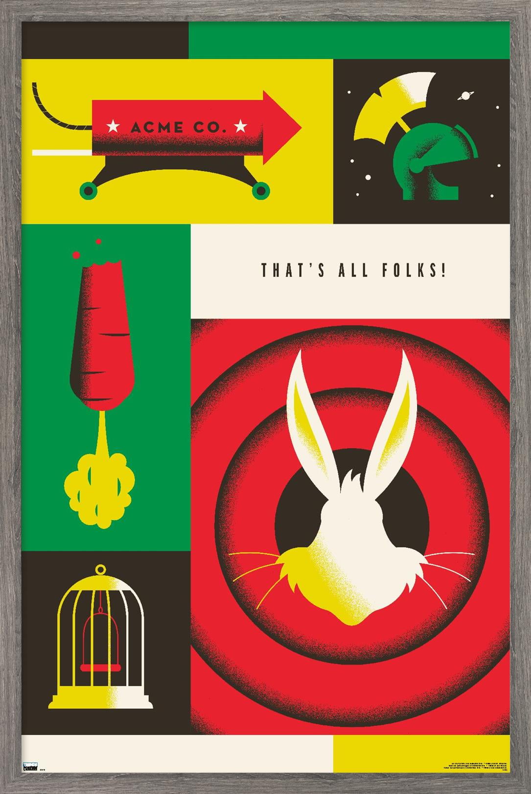 Warner 100th Anniversary - Looney Tunes Wall Poster, 22.375" x 34 ...