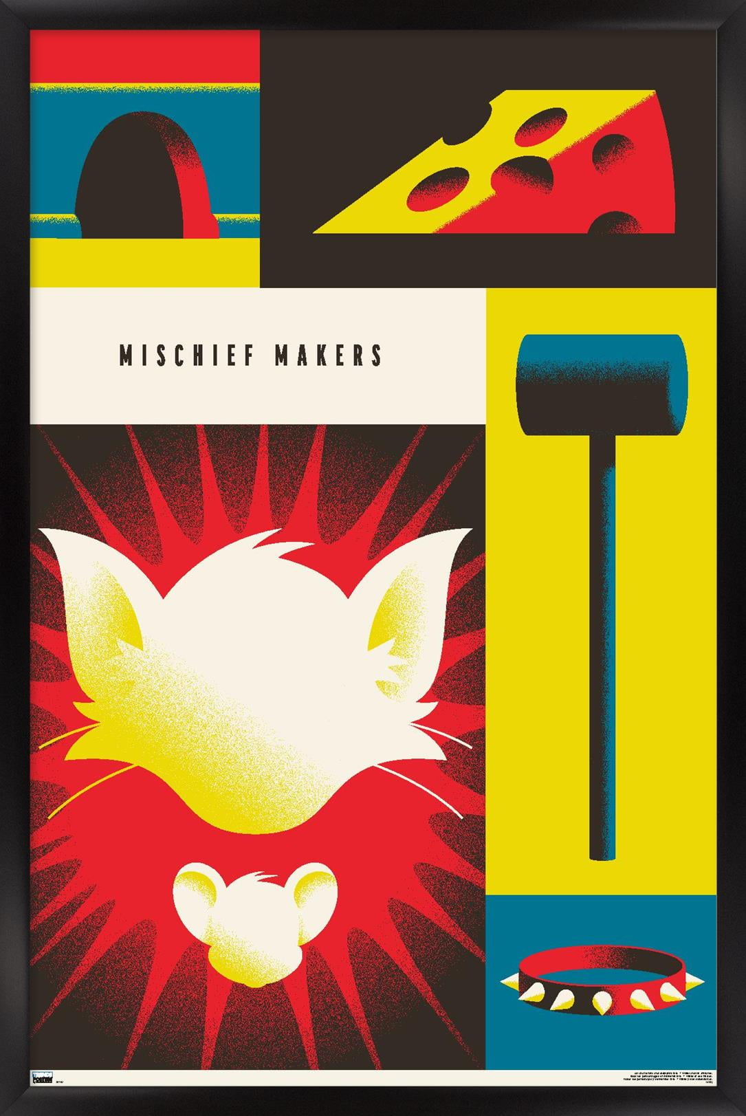 Warner 100th Anniversary - Tom and Jerry Wall Poster, 22.375" x 34 ...