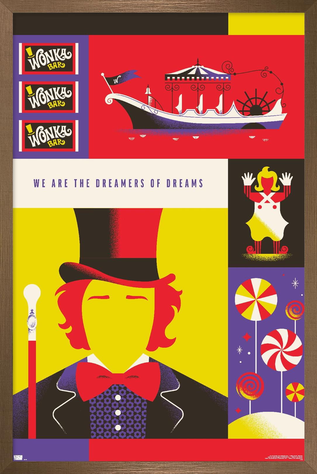 Warner 100th Anniversary - Willy Wonka & The Chocolate Factory Wall ...