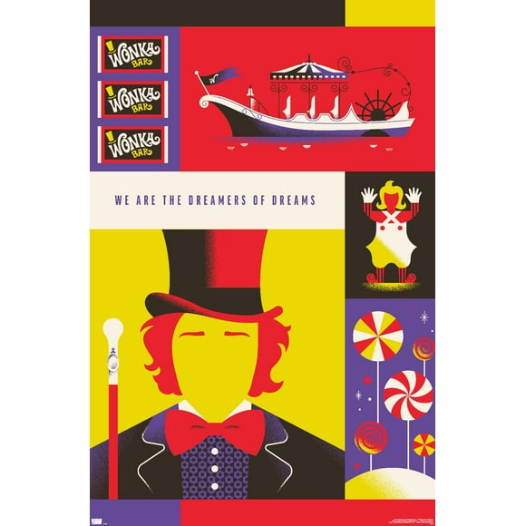 Willy Wonka And The Chocolate Factory Poster