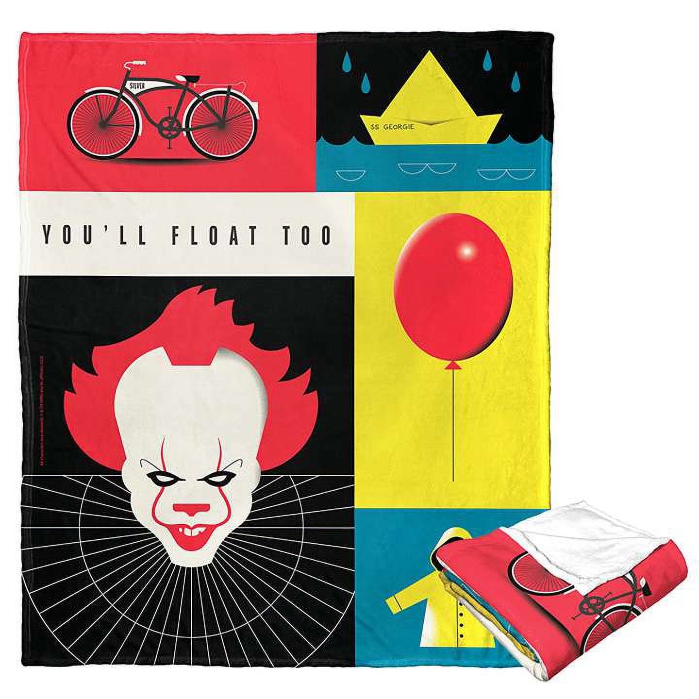 Warner Bros 100 Float Kids Silk Touch Throw Blanket - Walmart.com