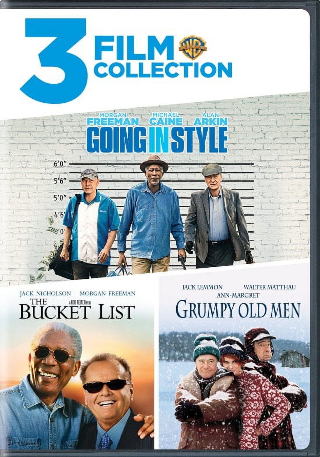 Warner Bros. 3FF: Going in Style, The Bucket List, Grumpy Old Men (DVD ...