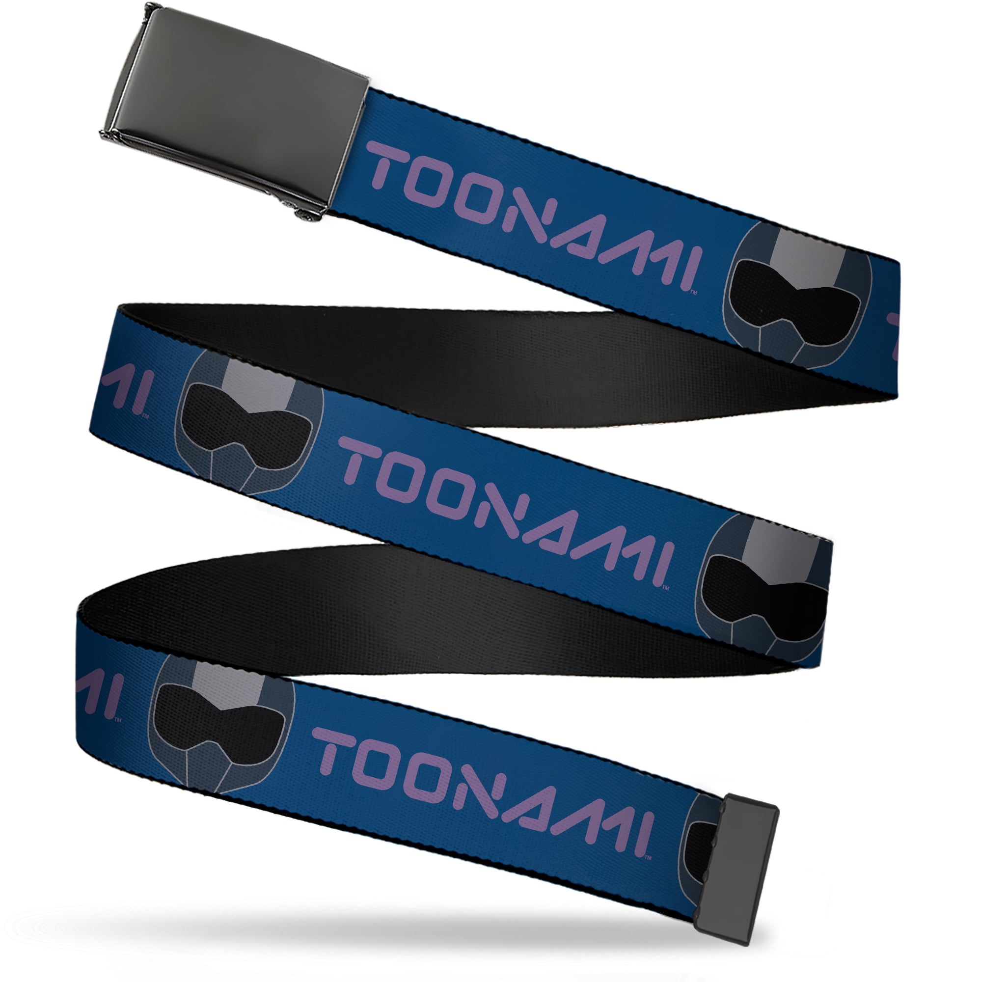 Adjustable Belt, Clamp Buckle, Cut-to-Fit, Toonami Title Logo and Robot ...