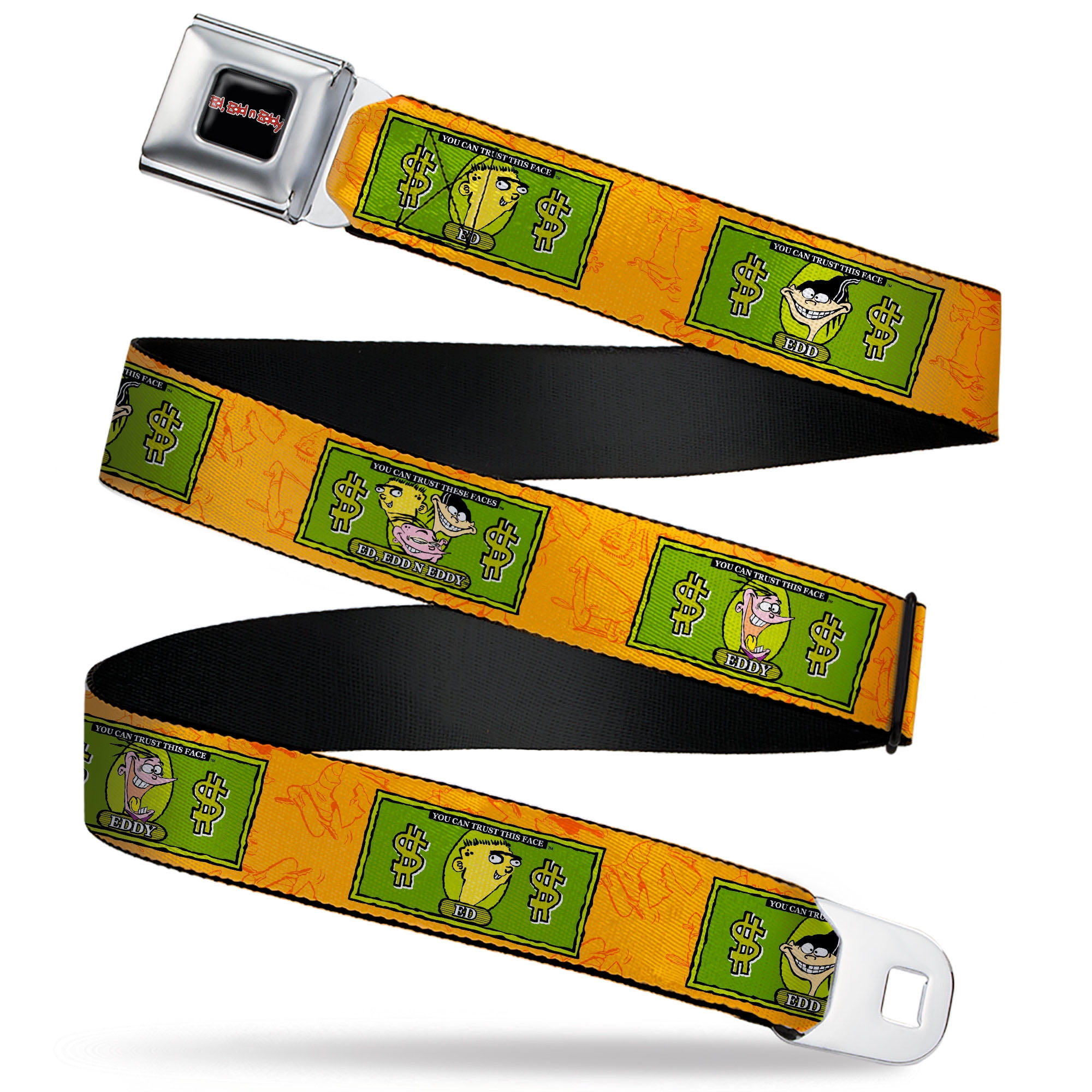 Cartoon Network Belt, Seatbelt Buckle Belt, Ed Edd N Eddy Money Notes ...