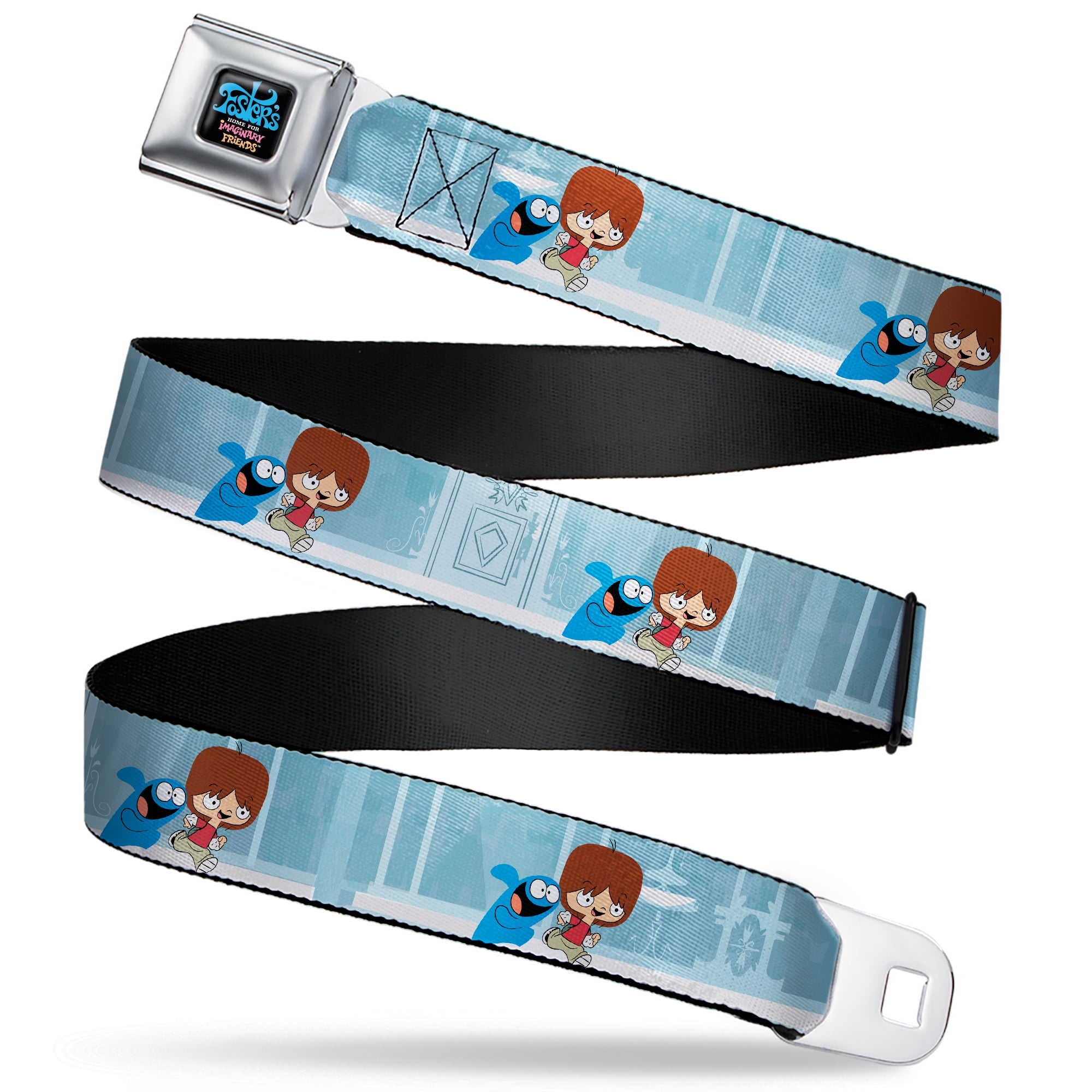 Cartoon Network Belt, Seatbelt Buckle Belt, Fosters Home For Imaginary ...
