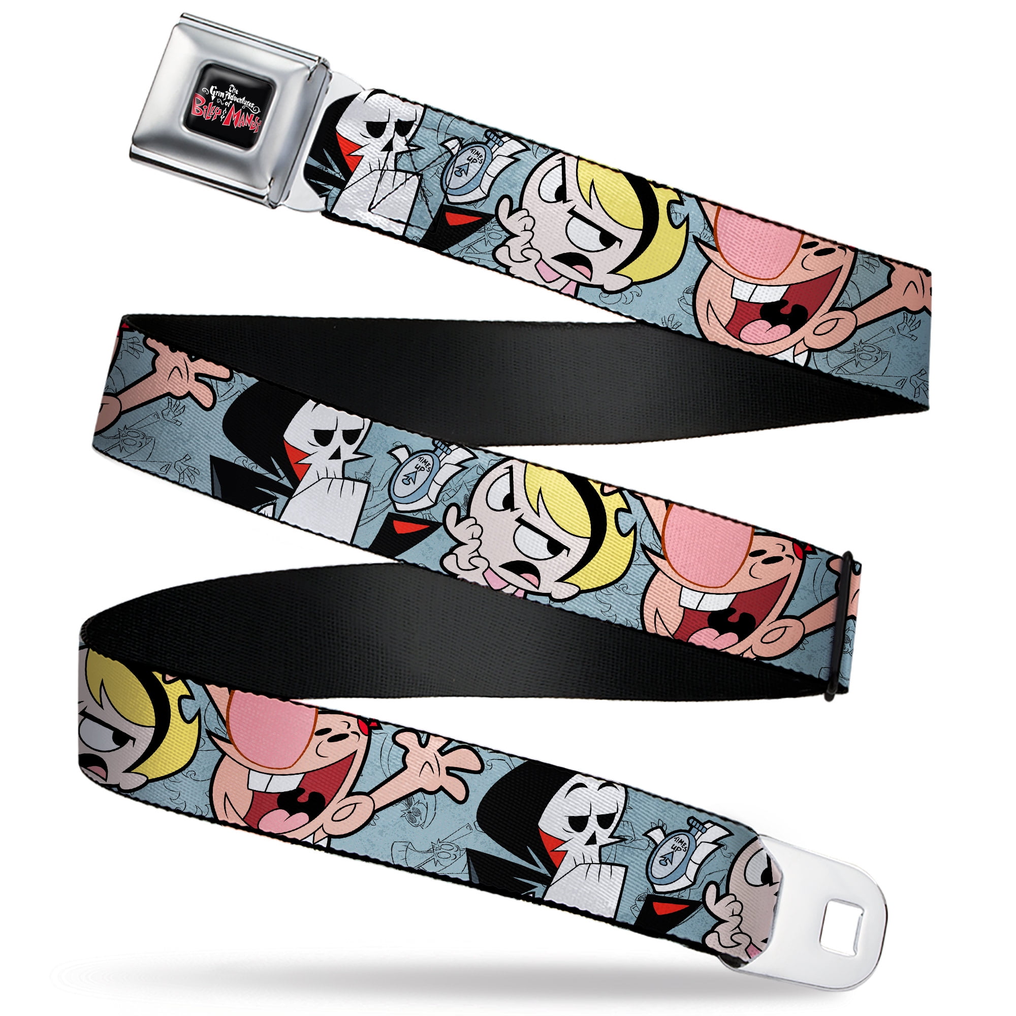 Warner Bros. Animation Belt, Seatbelt Buckle Belt, The Grim Adventures ...