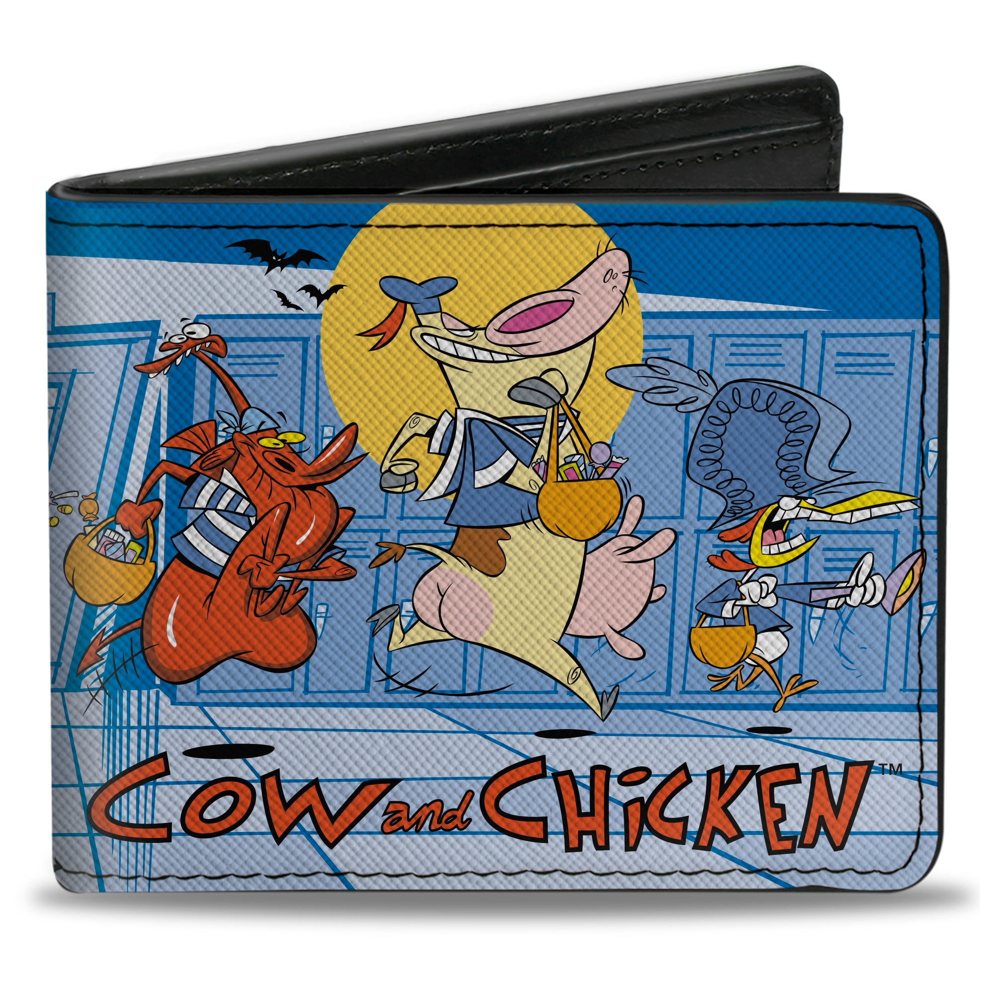 Warner Bros. Animation Wallet, Bifold, Cow and Chicken with Red Guy ...